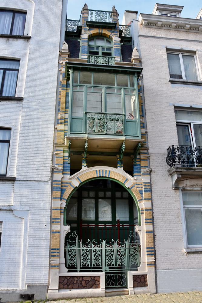 Architect Gustave Strauven's personal house | Admirable Art Nouveau