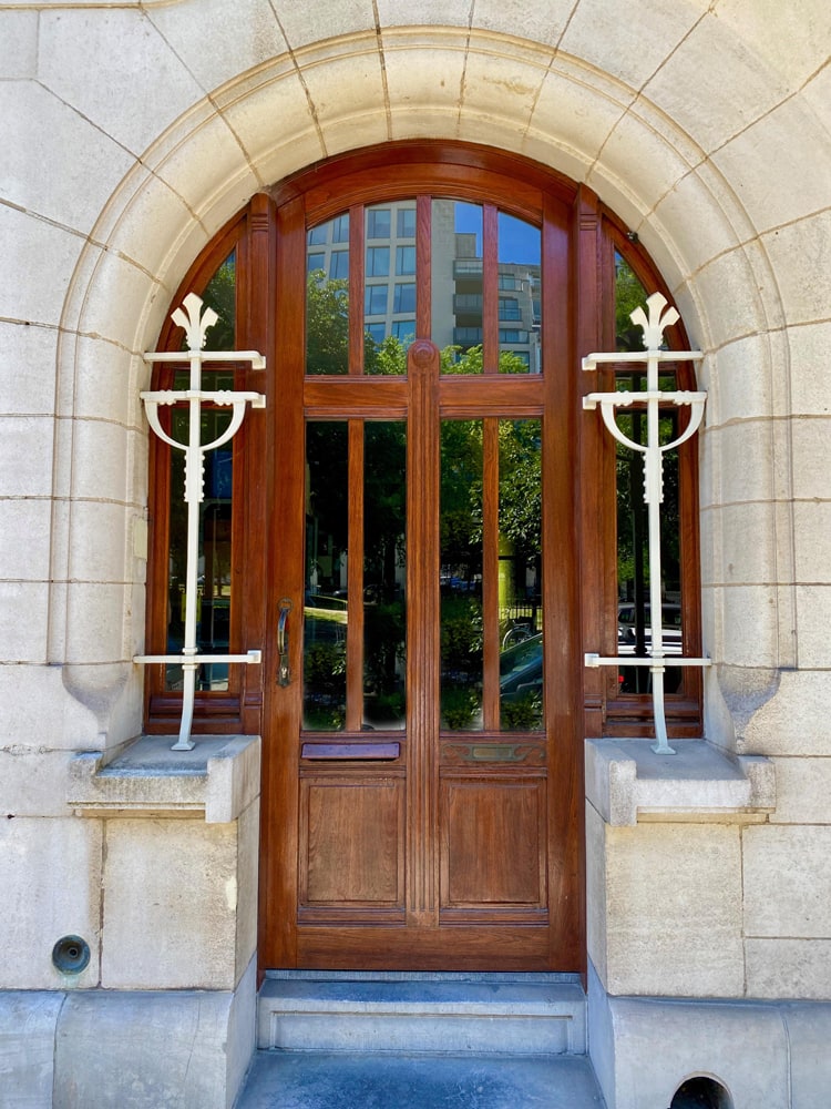 Art Nouveau house by Georges Hobé | Admirable Art Nouveau