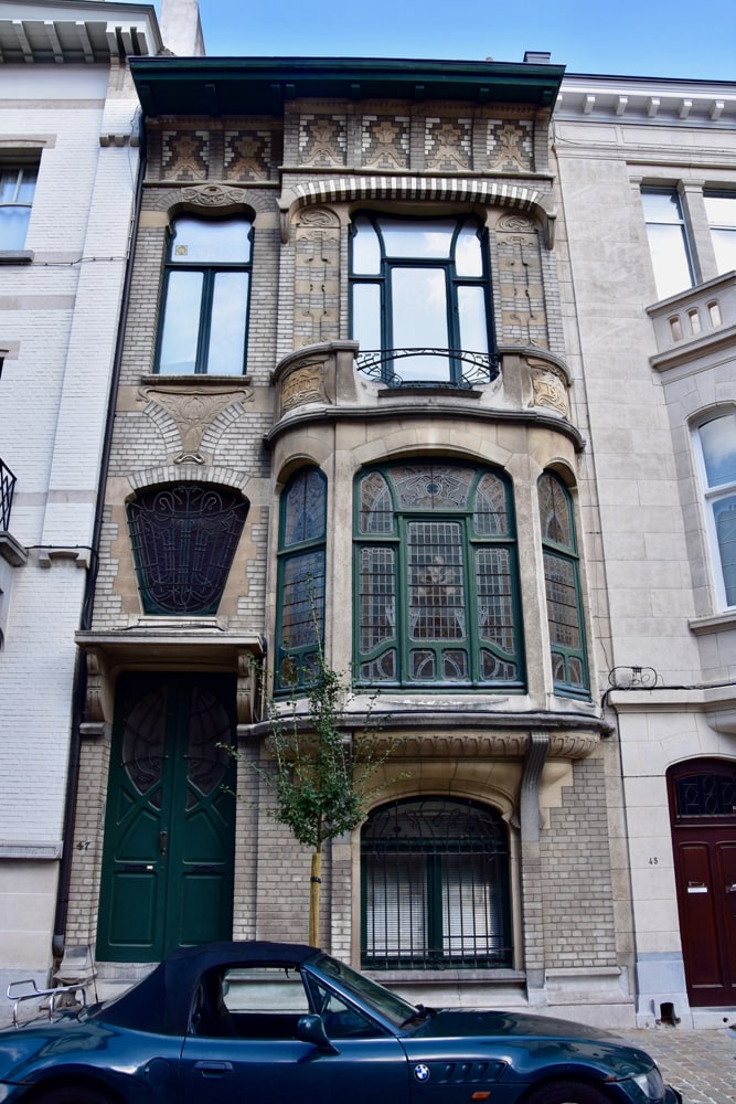 Art-Nouveau rijhuis | Admirable Art Nouveau